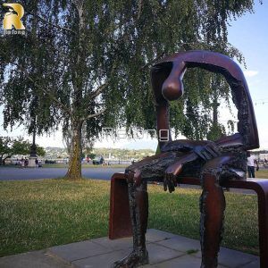 Bronze Melancholy Statue Replica - Relong Art Sculpture