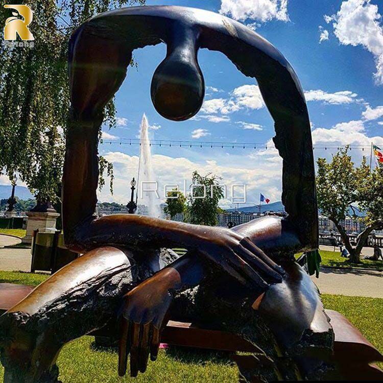 Bronze Melancholy Statue Replica - Relong Art Sculpture