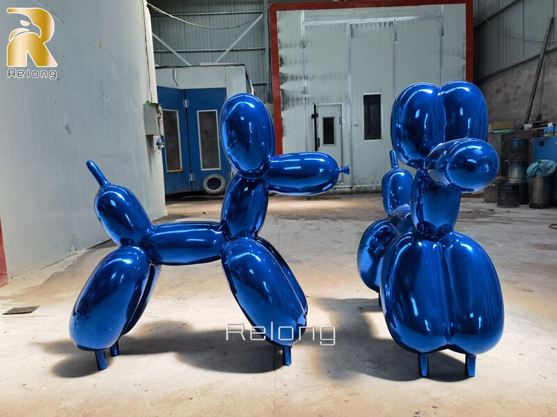 Modern Stainless Steel Balloon Dog Sculpture Replica for Sale - Relong ...
