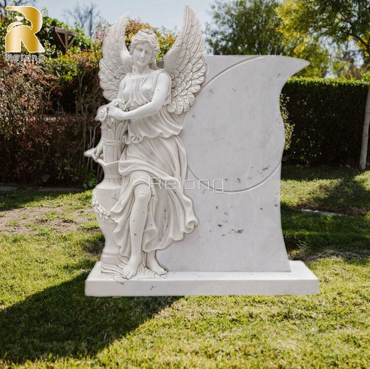 Marble Tombstone - Relong Art Sculpture