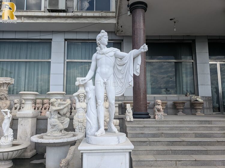 Famous Marble Greek Hercules Statues - Relong Art Sculpture