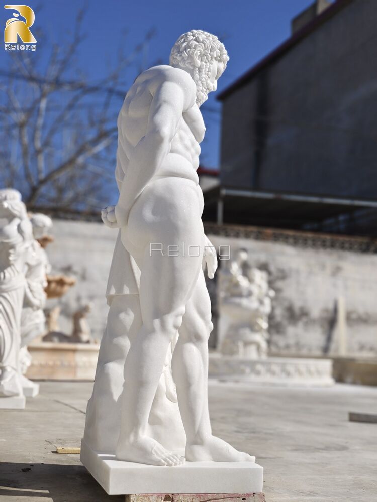 Famous Marble Greek Hercules Statues - Relong Art Sculpture