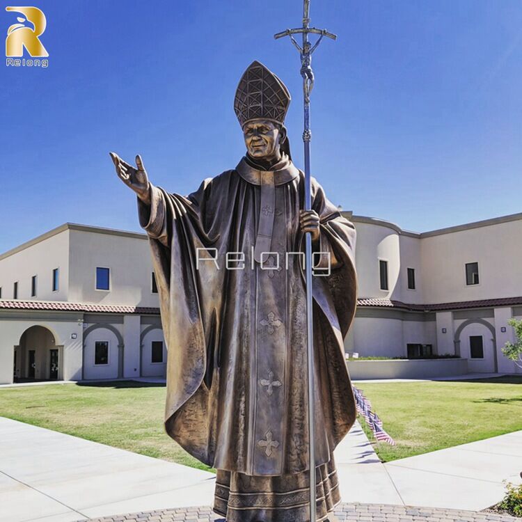 Famous Life Size Bronze Religious St. Charbel Statue for Sale - Relong ...