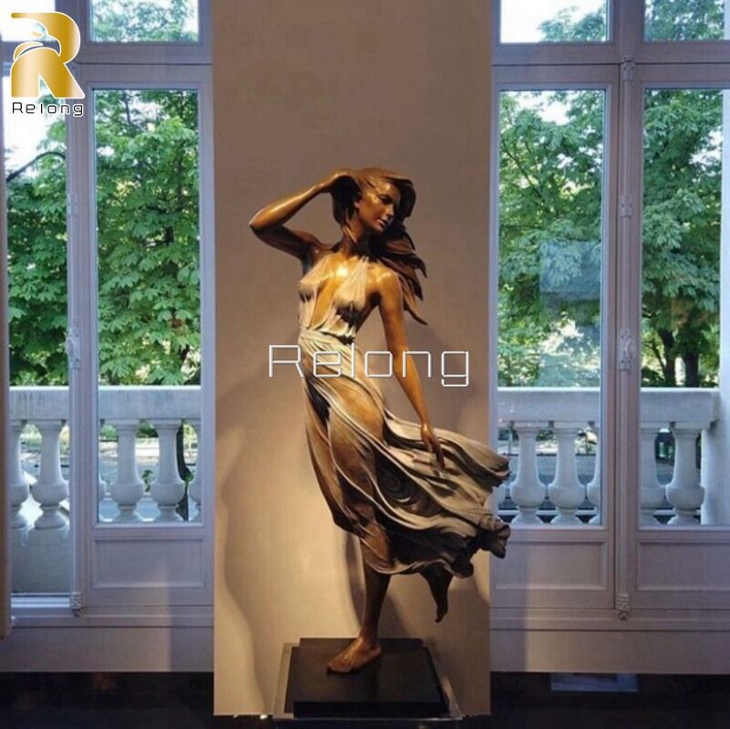 Luo Li Rong Bronze Sculpture for Sale - Relong Art Sculpture