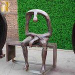 Bronze Melancholy Statue Replica - Relong Art Sculpture