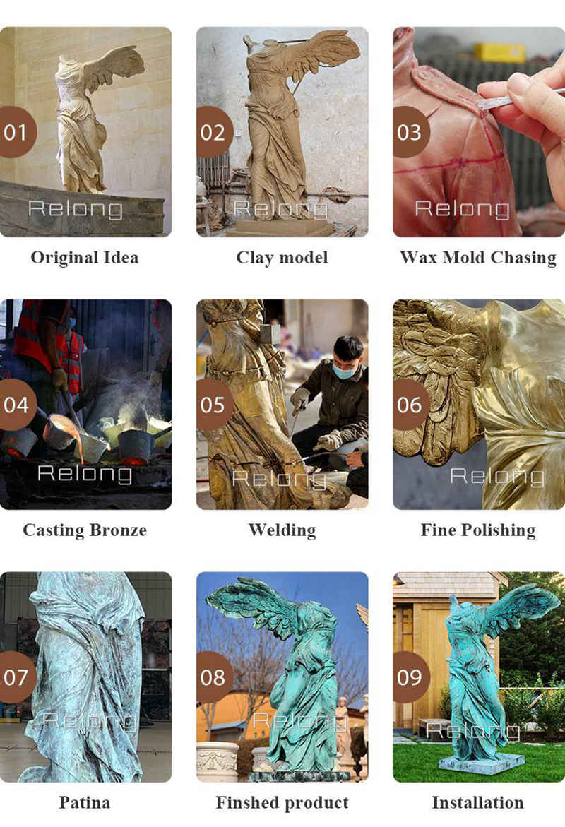 Bronze Melancholy Statue Replica - Relong Art Sculpture