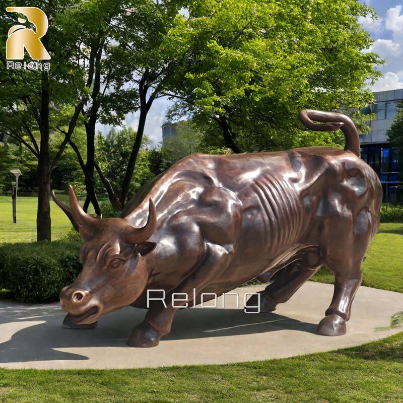 Famous Bronze Wall Street Bull Statue Replica - Relong Art Sculpture