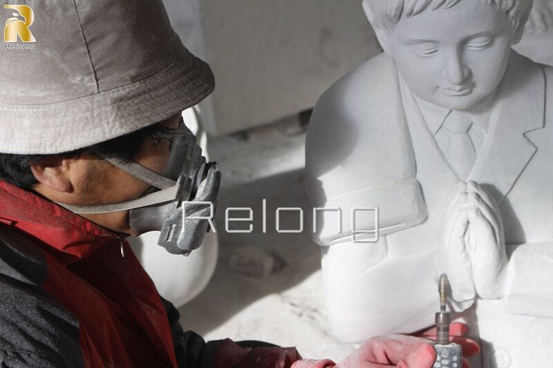 Costa Rica's Church Religious Marble Statue Project - Relong Art Sculpture