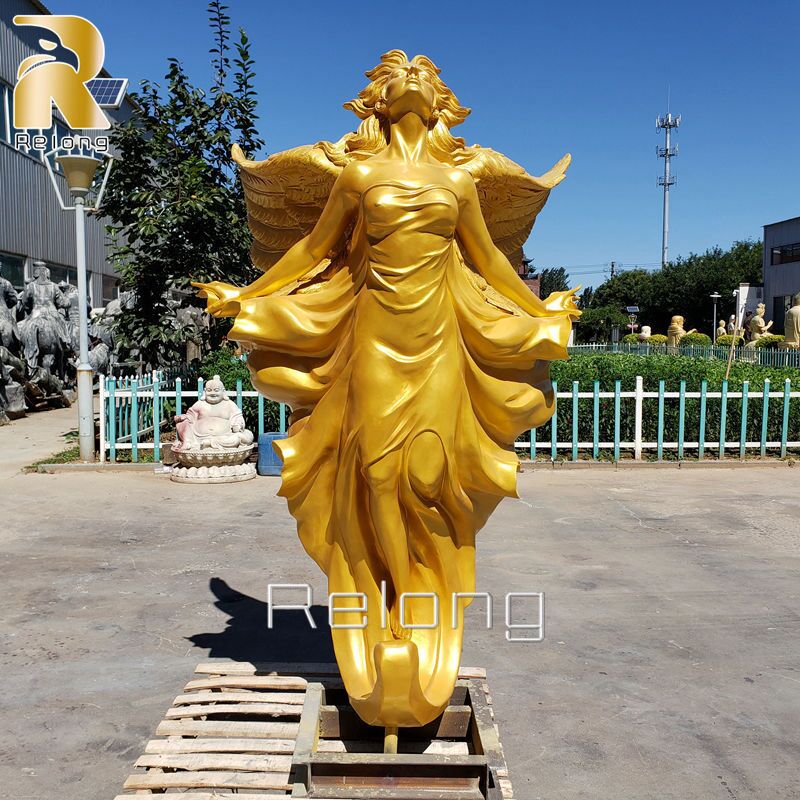 Life Size Bronze Angel Statues for Sale - Relong Art Sculpture