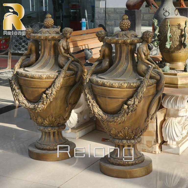 Bronze Planter - Relong Art Sculpture