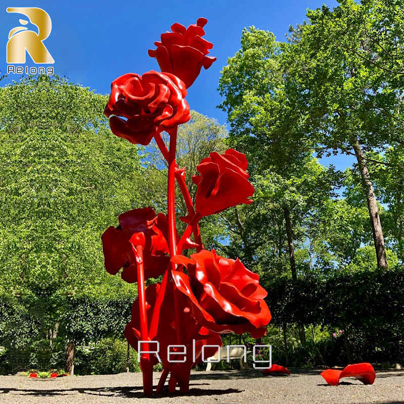 Outdoor Large Metal Steel Tree Sculpture for Public Decor - Relong Art ...