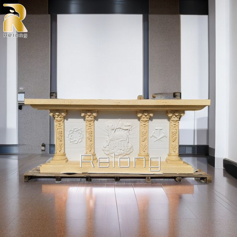 Catholic Marble Church Altar Table for Sale - Relong Art Sculpture