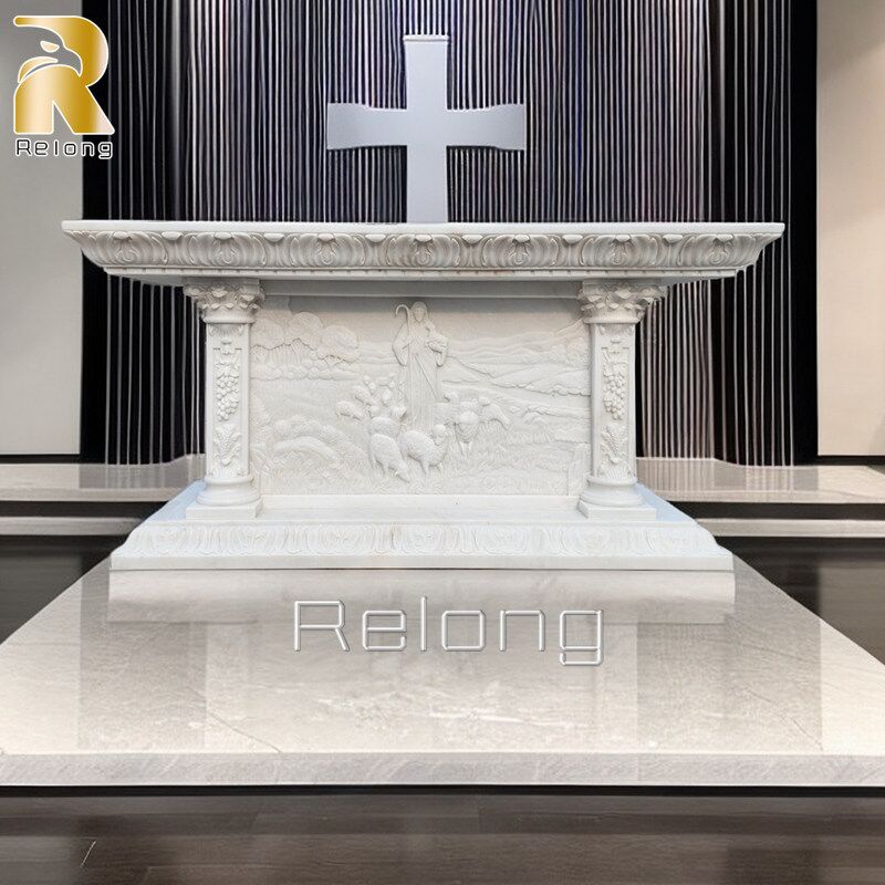 Catholic Marble Church Altar Table for Sale - Relong Art Sculpture