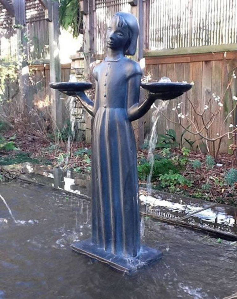 Savannah Bird Girl Bronze Statue Replica for Sale - Relong Art Sculpture