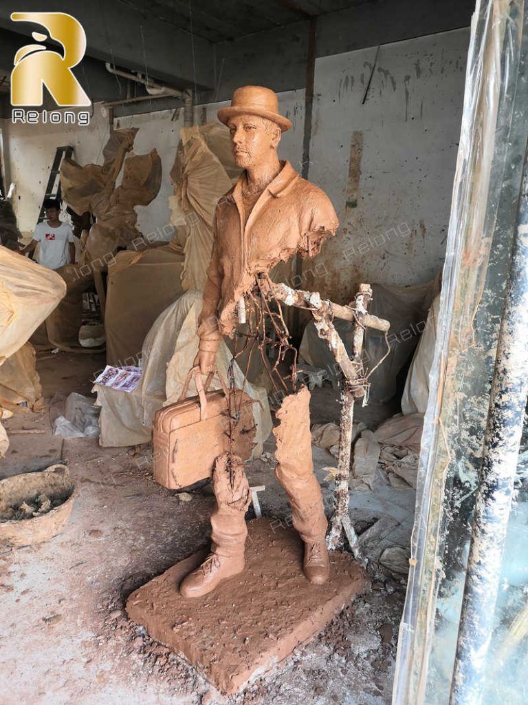 Bronze Bruno Catalano Travelers Sculpture Replica for Sale - Relong Art ...