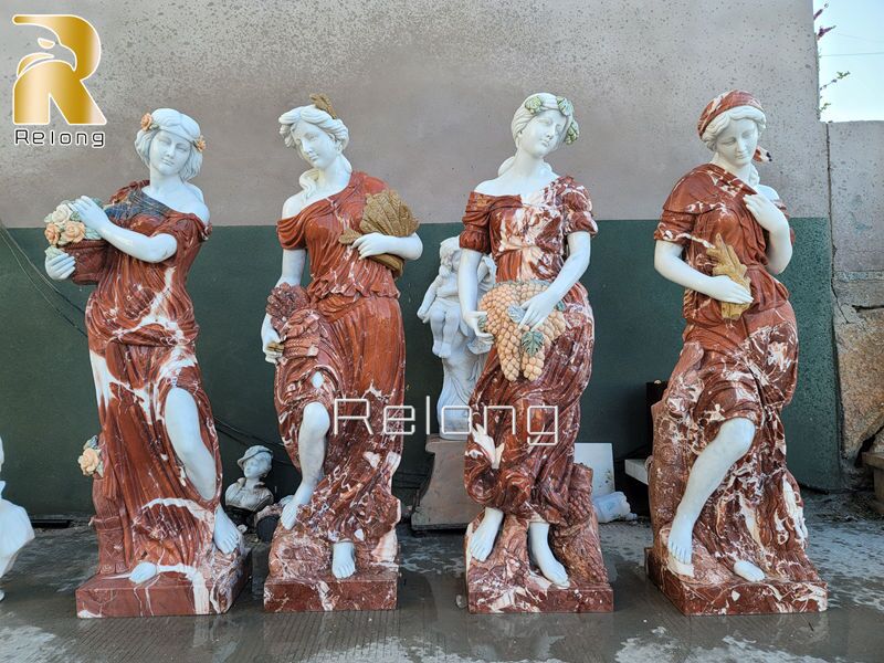 The 7 Ideal Marble Female Garden Statues for Your H Decor - Relong Art ...