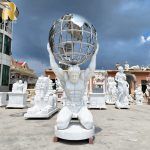 Life Size Marble Farnese Atlas Statue - Relong Art Sculpture