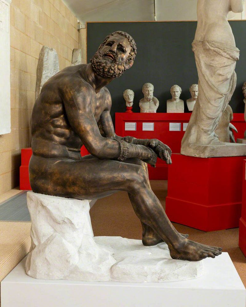 Famous Greek Bronze The Boxer at Rest Statue Replica for Sale - Relong ...