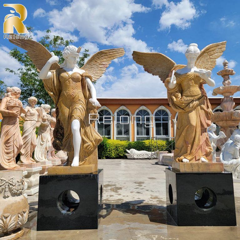 Marble Angel Statue - Relong Art Sculpture