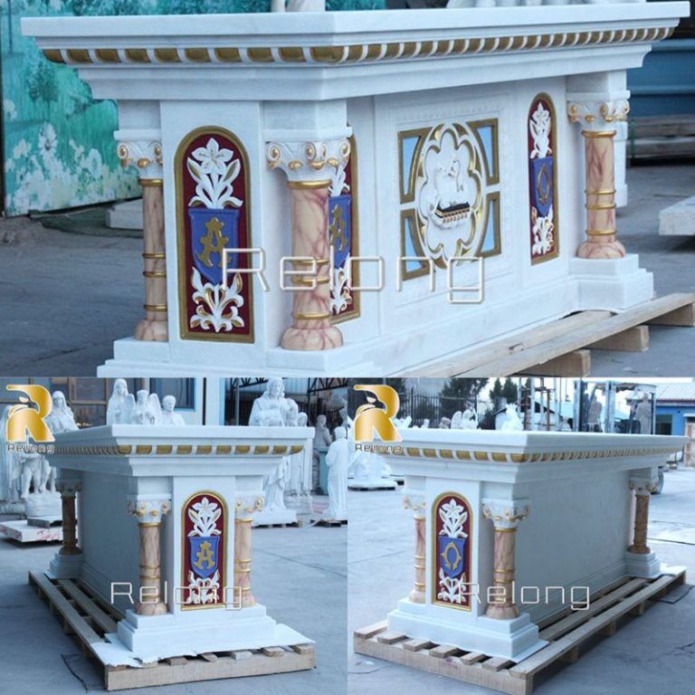 New Design Catholic Marble Church Altar Table for Sale - Relong Art ...