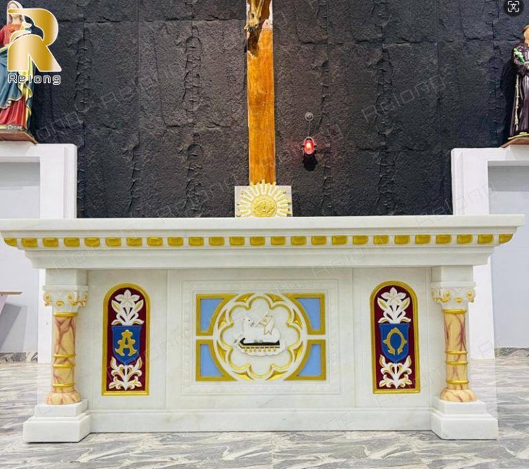 New Design Catholic Marble Church Altar Table for Sale - Relong Art ...