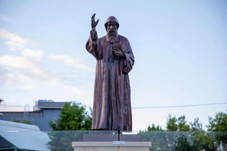 Famous Life Size Bronze Religious St. Charbel Statue for Sale - Relong ...