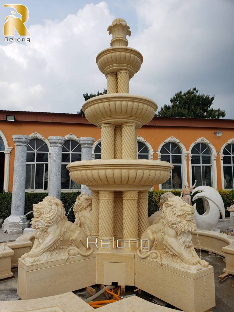 Extra Large Marble Fountain for Sale - Relong Art Sculpture