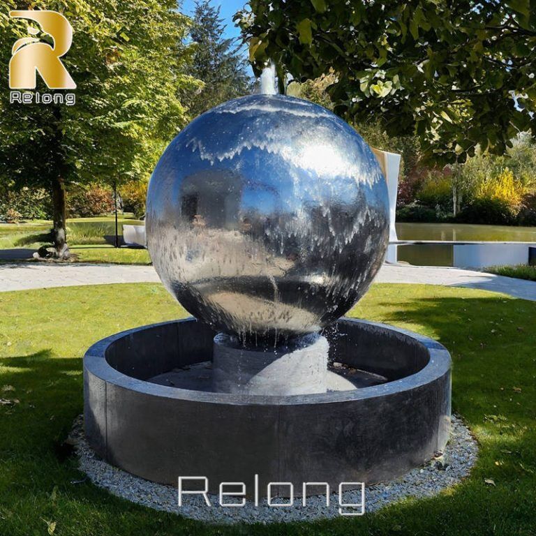 Metal Water Fountain - Relong Art Sculpture