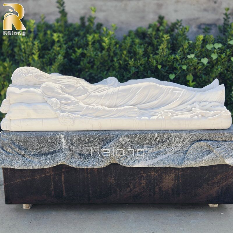 Marble 14 Stations of the Cross Statues - Relong Art Sculpture