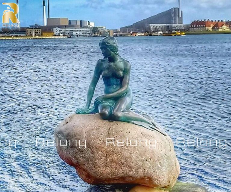 8 Popular Bronze Mermaid Statues for Outside - Relong Art Sculpture