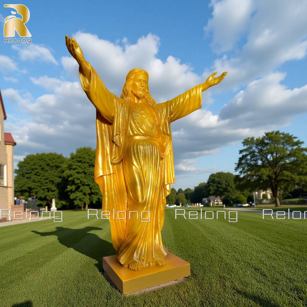 Life Size Bronze Pieta Statue for Sale - Relong Art Sculpture