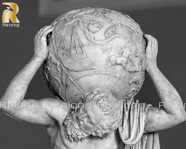 Atlas Greek Mythology Statue - Relong Art Sculpture