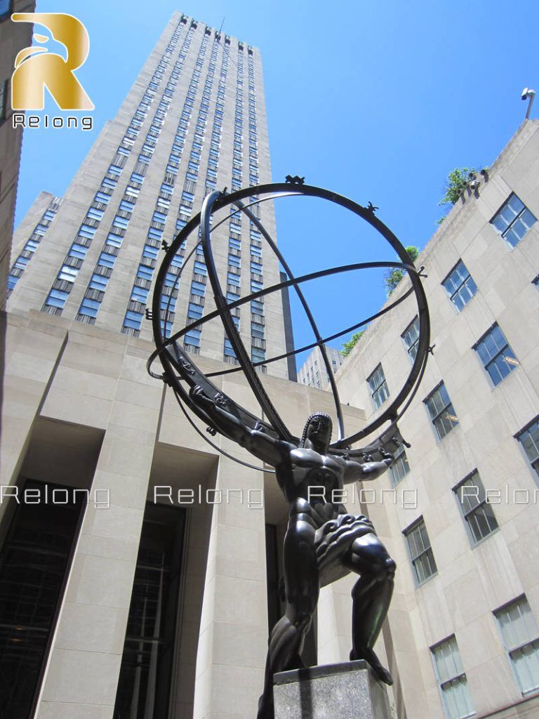 Atlas Greek Mythology Statue - Relong Art Sculpture