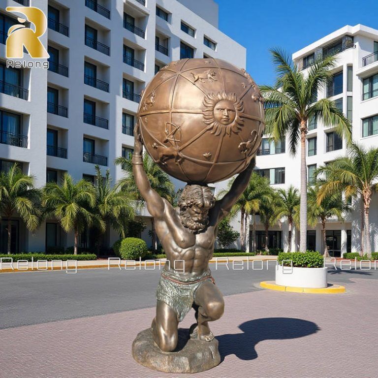 Atlas Greek Mythology Statue - Relong Art Sculpture