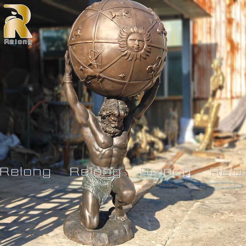 Atlas Greek Mythology Statue - Relong Art Sculpture