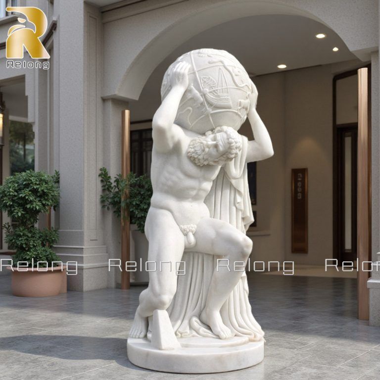 Atlas Greek Mythology Statue - Relong Art Sculpture