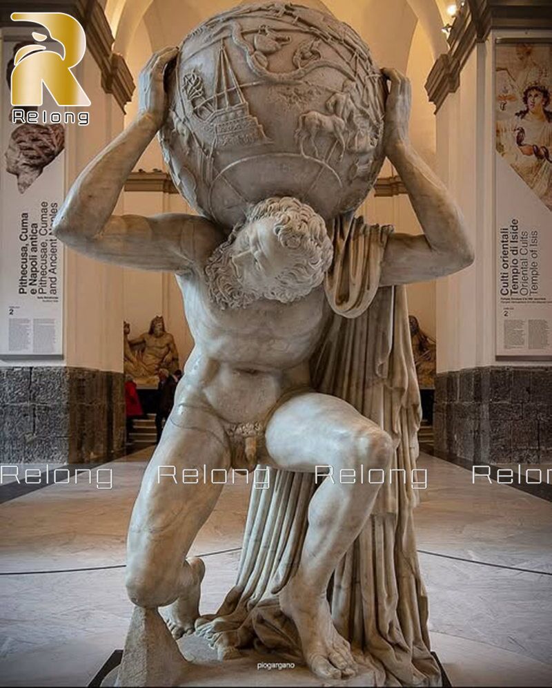 Atlas Greek Mythology Statue - Relong Art Sculpture
